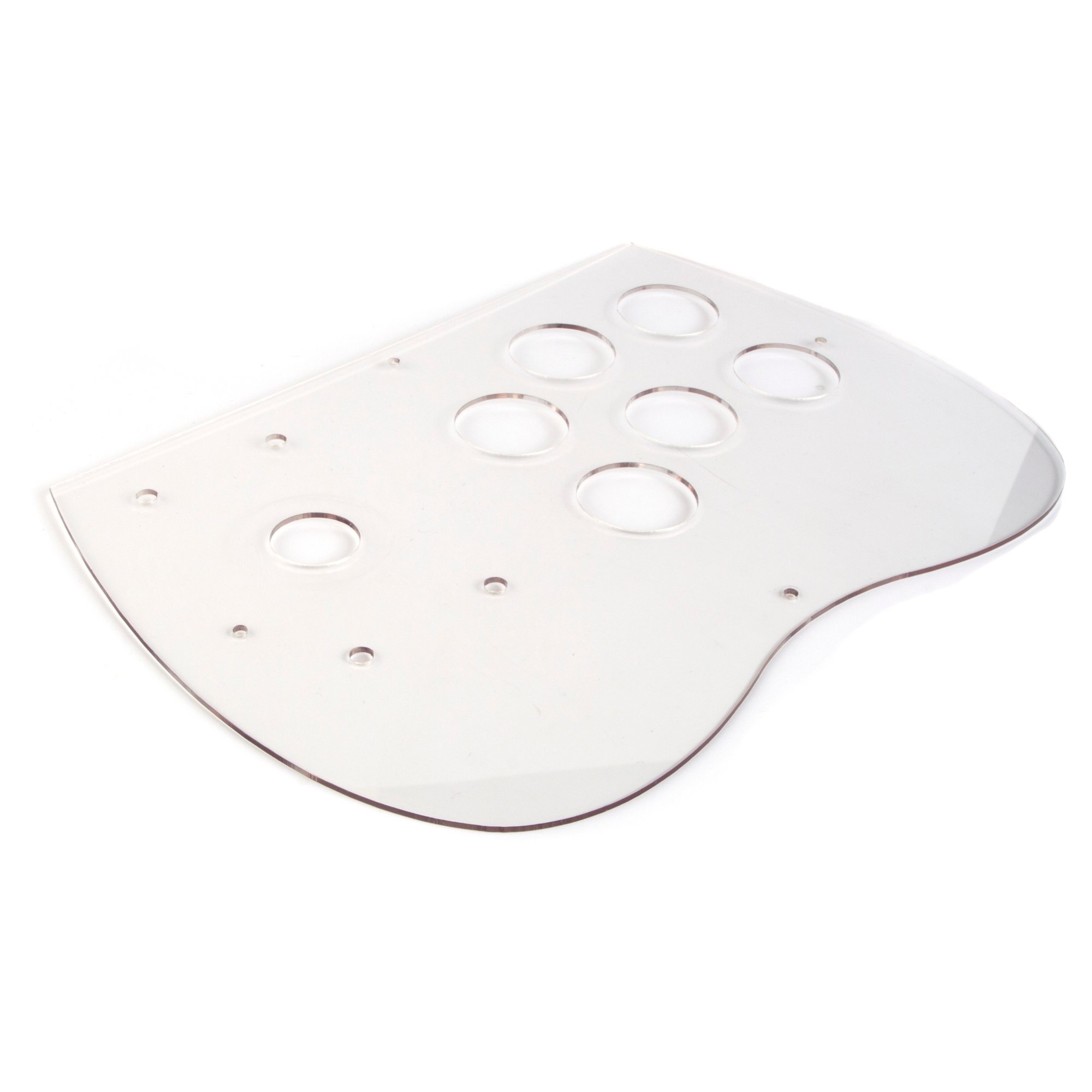 Clear Deluxe Arcade Controller Kit for Raspberry Pi - Classic