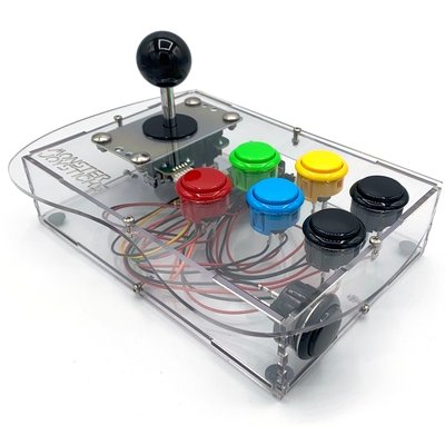 Clear Deluxe CD32 Retro Joystick Kit - Classic