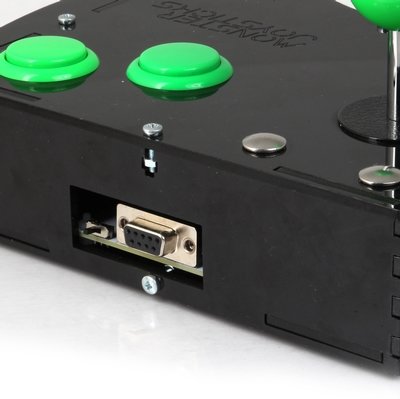 Deluxe Mini Monster Retro Gaming Joystick Kit - Jelly Green
