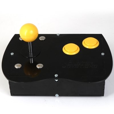 Deluxe Mini Monster Retro Gaming Joystick Kit - Mellow Yellow